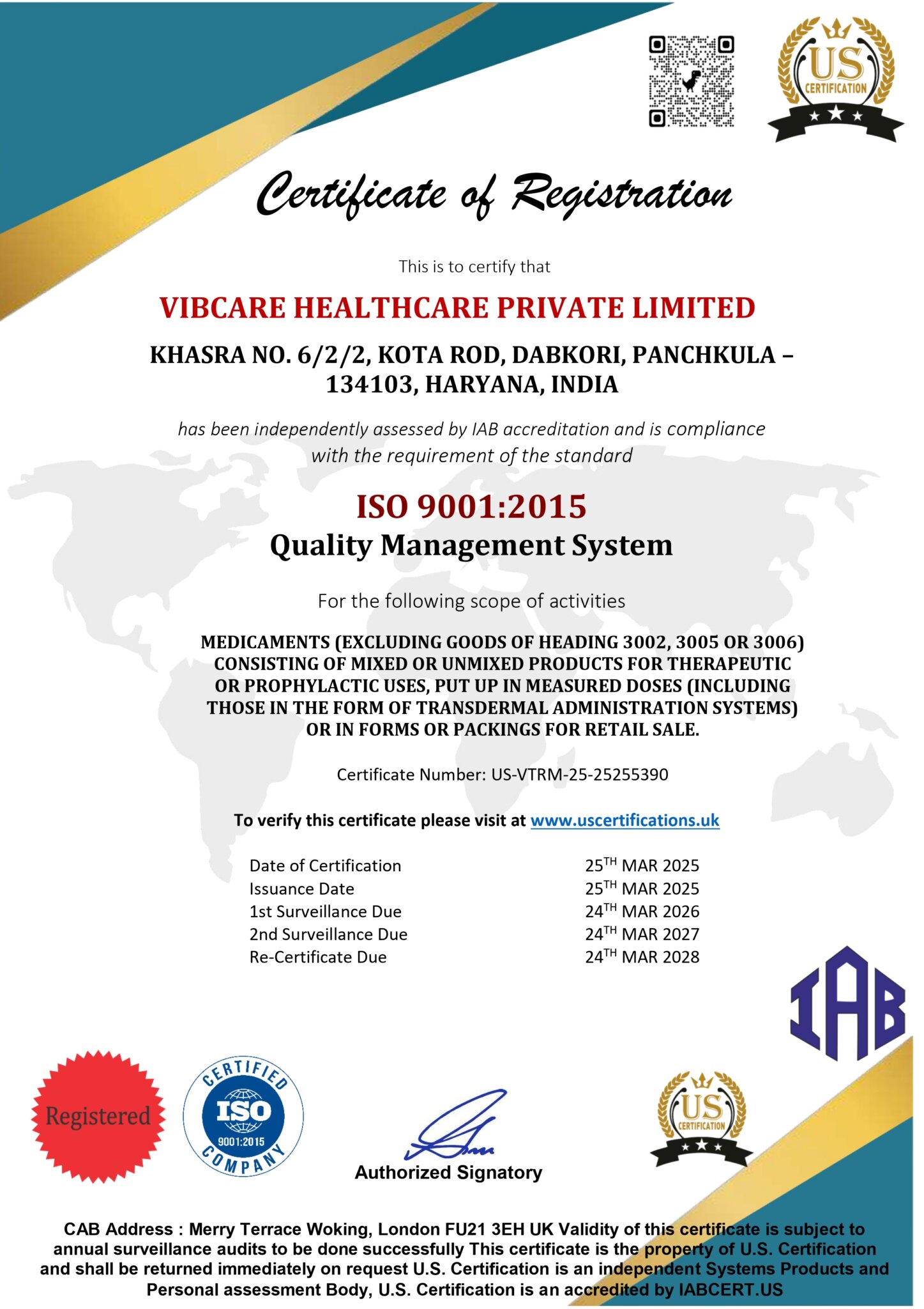 Medicine & Drug Manufacturing Company India | Vibcare Healthcare